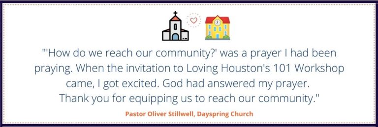 Loving Houston » Church School Partnerships